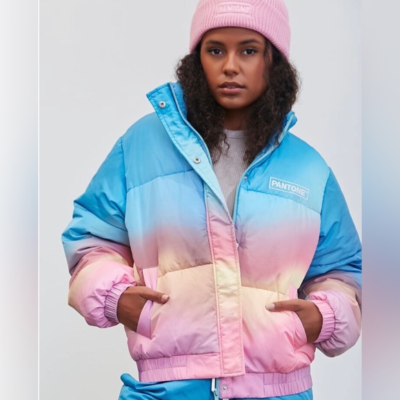 Forever 21 | Jackets & Coats | F2 X Pantone Puffer Jacket | Poshmark